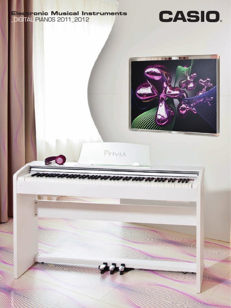 Casio Catalogue 2011 ENG | PDF | Piano | Synthesizer