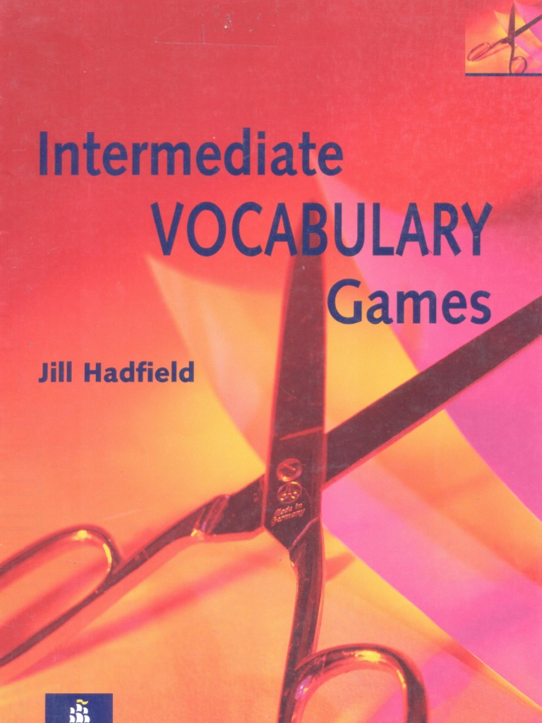 Intermediate Vocabulary Games | PDF