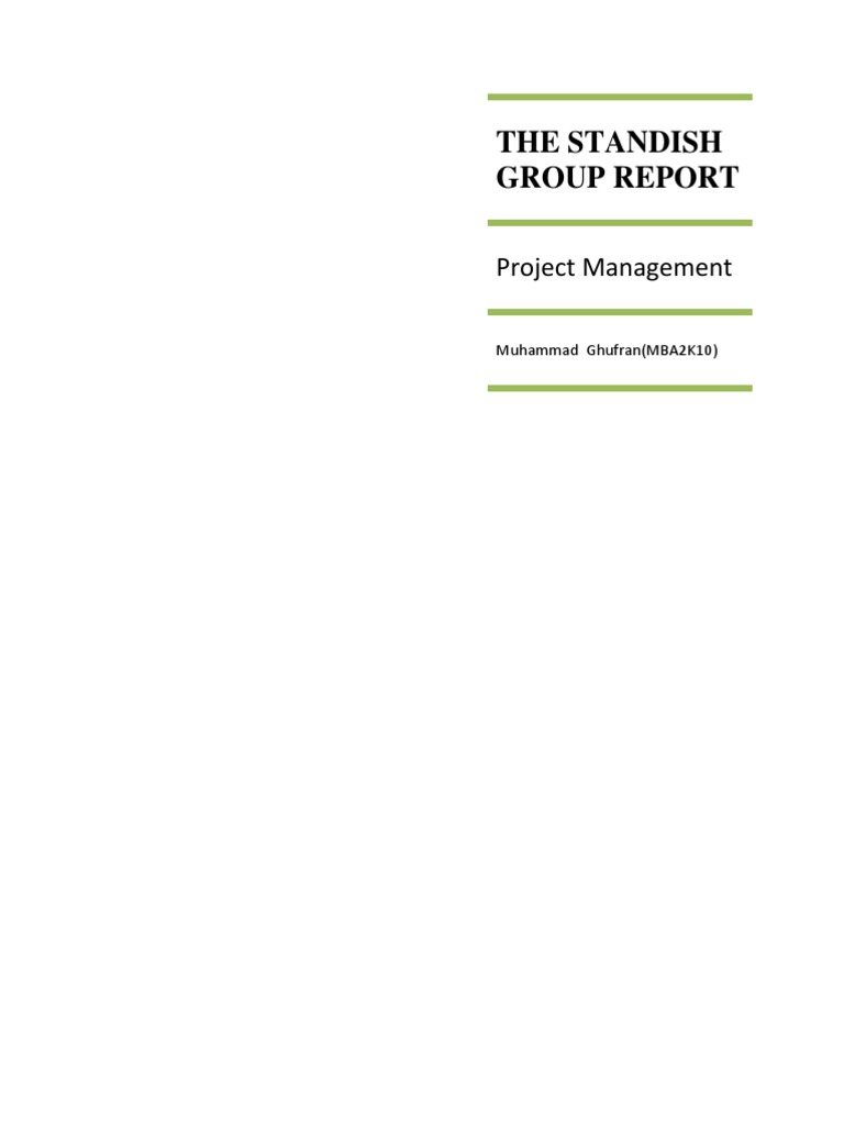 The Standish Group Report: Project Management | PDF | Cognition | Business