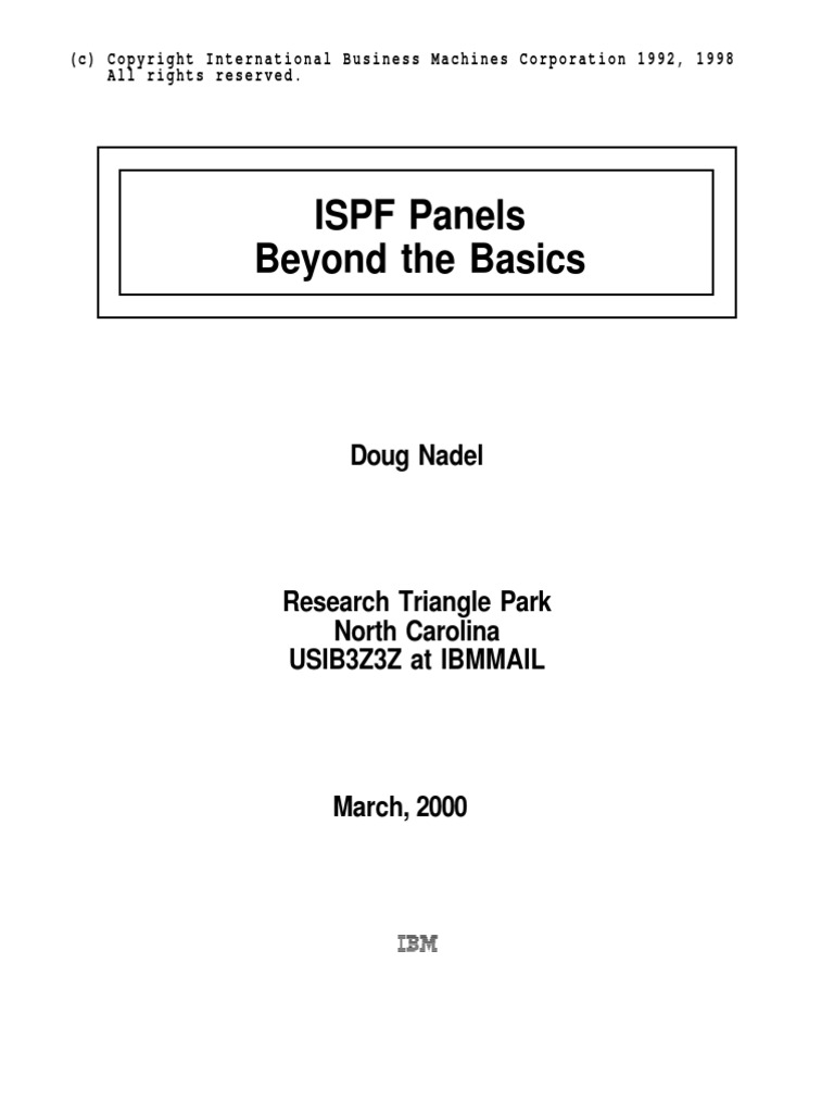 Panels | PDF | Programming Language | Command Line Interface