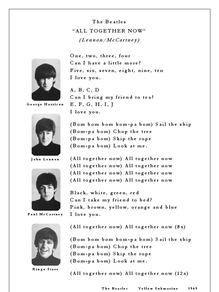 All Together Now | PDF | Art