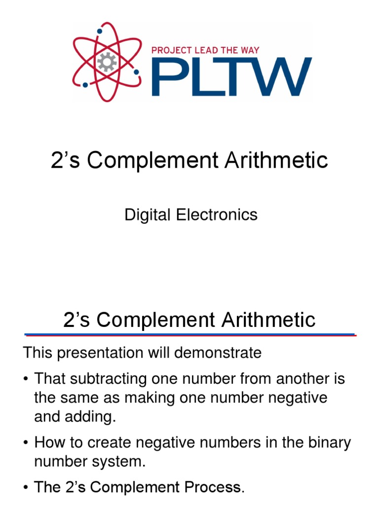 243 2s Complement Arithmkhkhjketic | PDF | Subtraction | Arithmetic