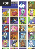 Pokémon Color Classification List | PDF | Visual Perception | Pokémon