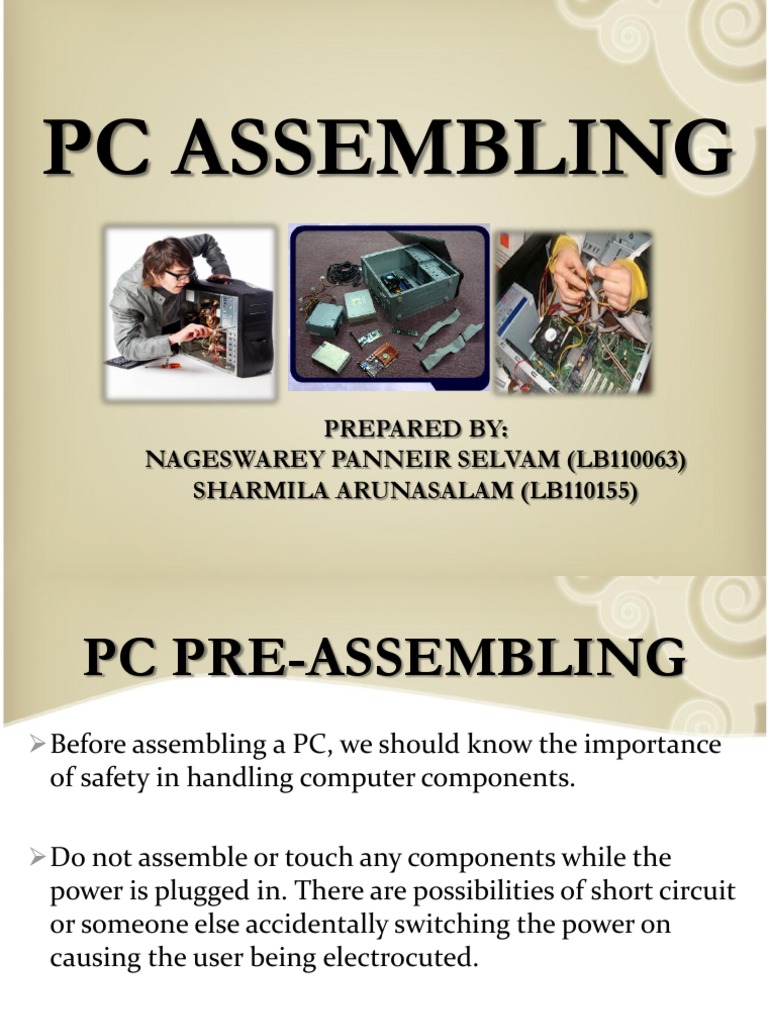 PC Assembling | PDF | Central Processing Unit | Electrical Connector