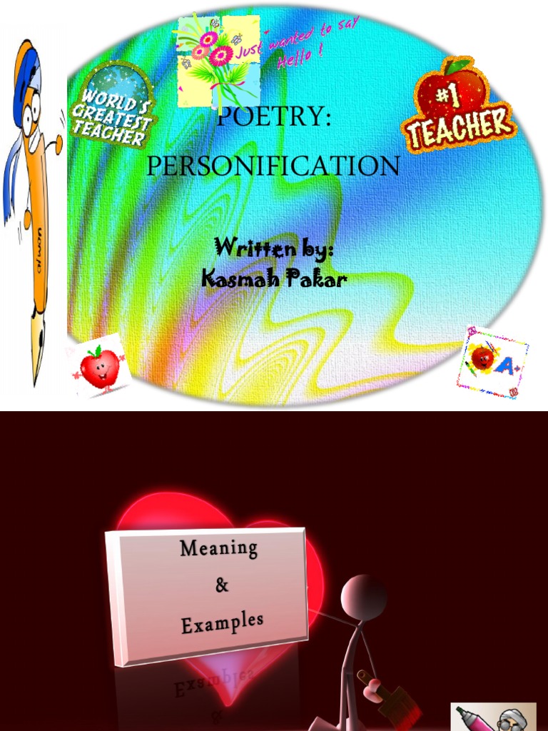 Poetry: Personification: Written By: Kasmah Pakar | PDF | Young Adult ...