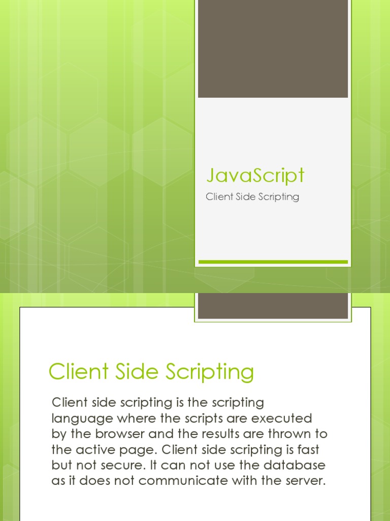 JavaScript Tutorial | PDF | Dynamic Web Page | Java Script JavaScript Tutorial | PDF | Dynamic Web Page | Java Script