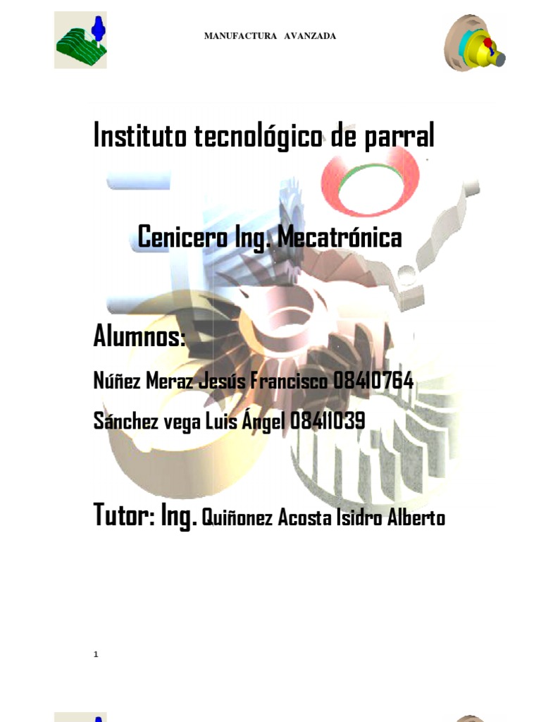Instituto Tecnológico de Parral Instituto Tecnológico de Parral ...