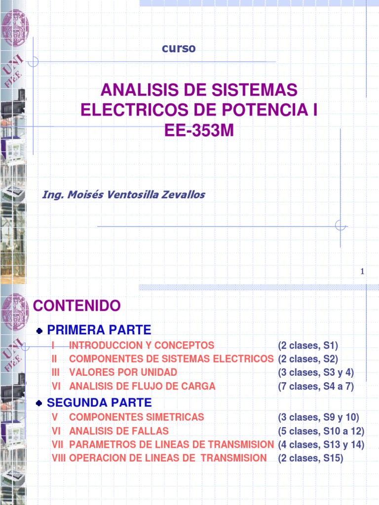 EE353 - Semana 11 Clase 01 | PDF | Electrónica | Electricidad