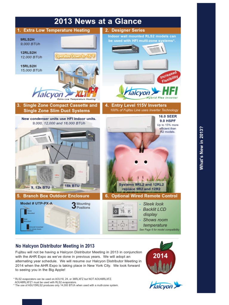 Fujitsu Halcyon Meeting Update 2013 | PDF | Backlight | Hvac