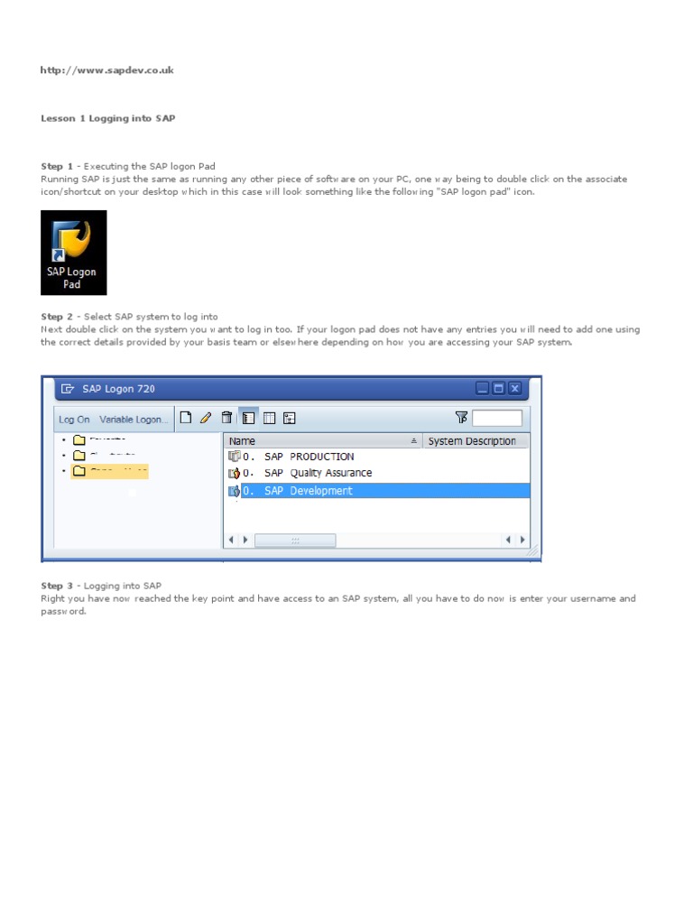 Simple ABAP Learning | PDF