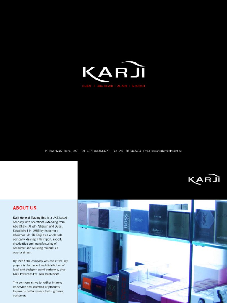 Karji Perfumes: Luxury Brand Expansion | PDF