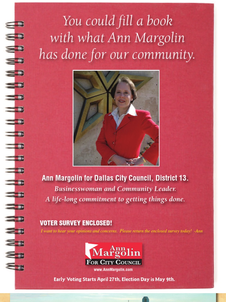 You Could Fill A Book With What Ann Margolin Has Done For Our Community ...