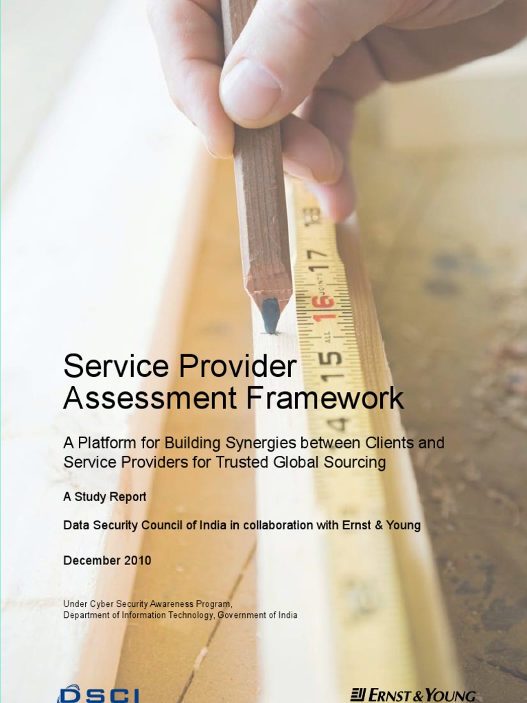 Service Provider Assessment Framework | PDF | Regulatory Compliance ...