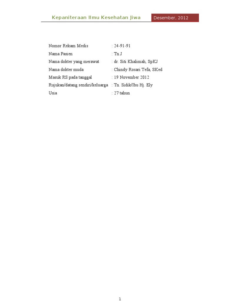 Case Ujian Chindy | PDF