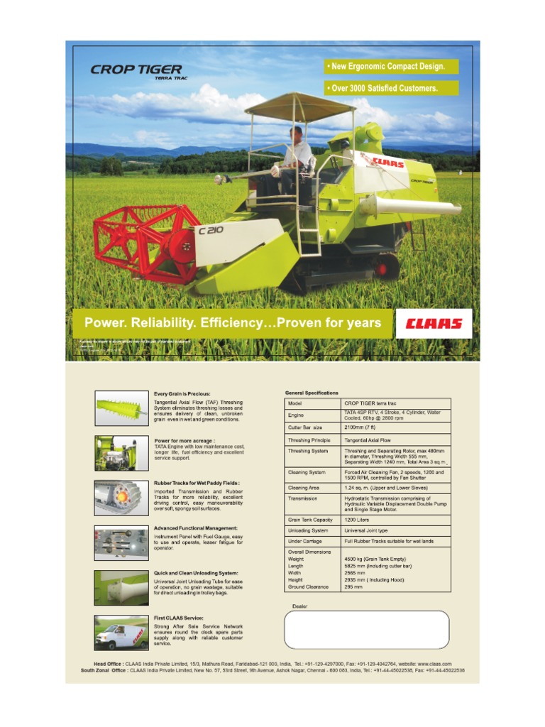 TATA 4SP RTV, 4 Stroke, 4 Cylinder, Water Cooled, 60hp at 2800 RPM ...