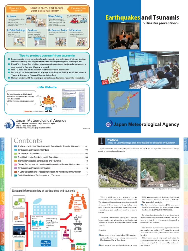 Tsunami Safety and Awareness Guide | PDF | Tsunami | Earthquakes