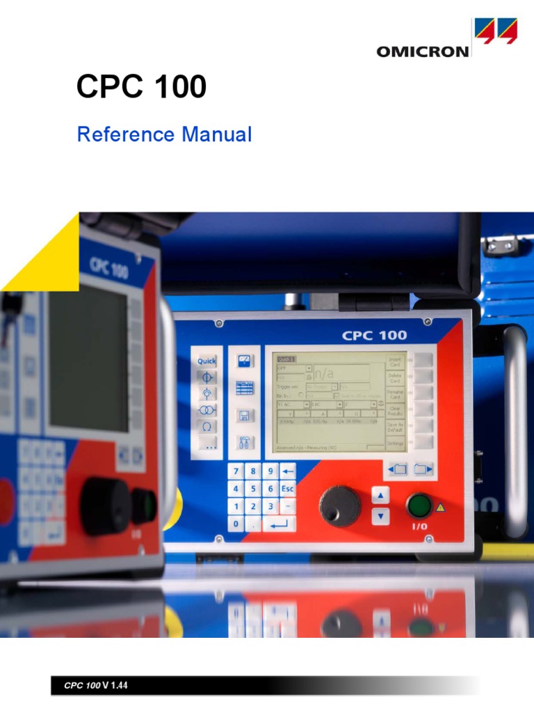CPC 100 Reference Manual | PDF | Disclaimer | Computer Network