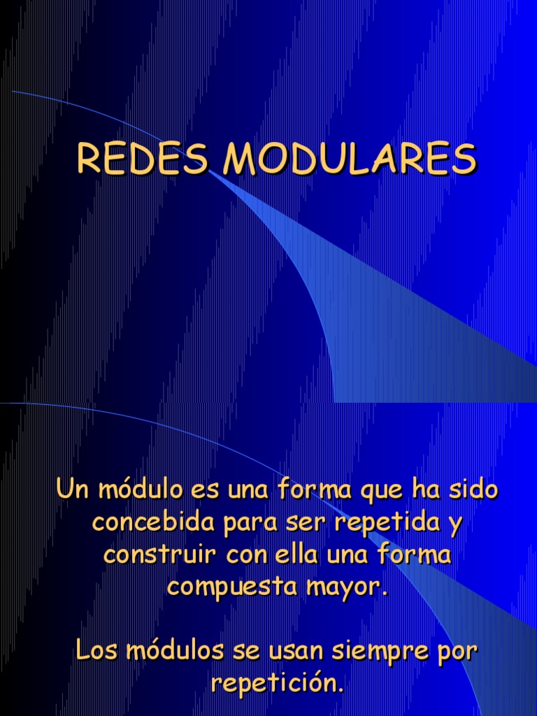Redes Modulares en el Arte y Diseño | PDF
