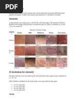 Eczema Area Severity EASI Scoring Tool | PDF | Dermatitis | Dermatology