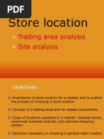 Store Location | PDF | Retail | Geographic Information System