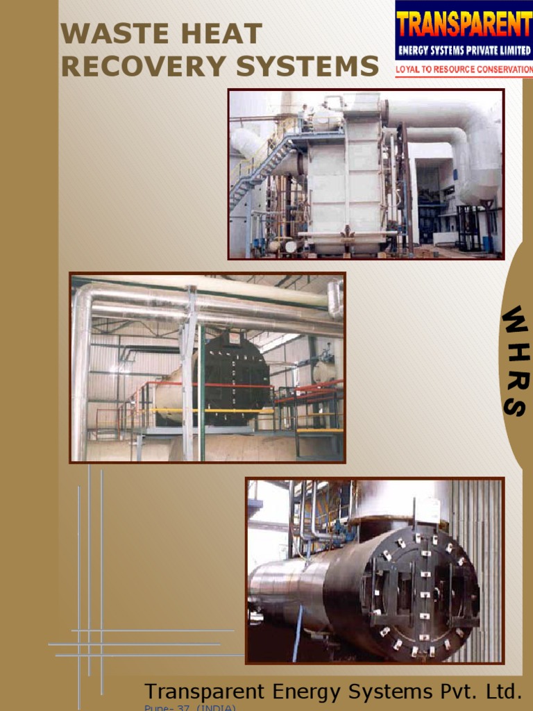Waste Heat Recovery Systems Overview | PDF | Furnace | Boiler