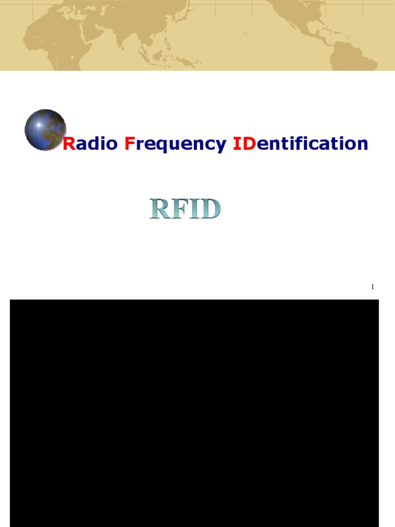 RFID Radio Frequency IDentification | PDF | Radio Frequency ...
