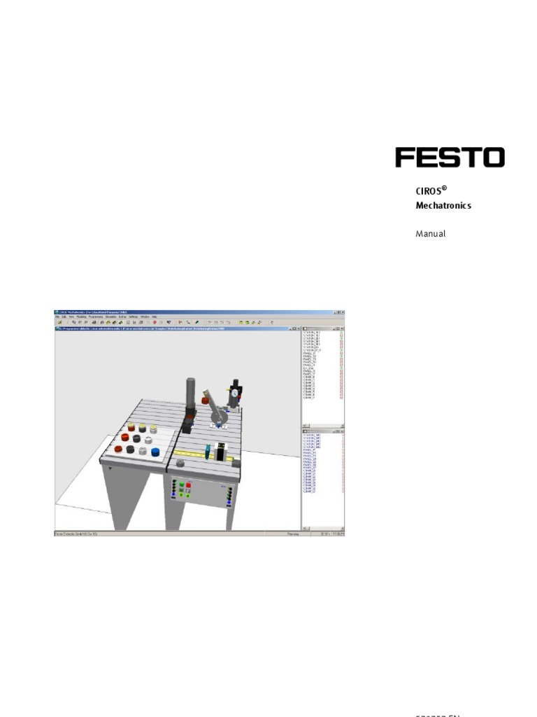 Ciros Mechatronics Manual 1 | Download Free PDF | Programmable Logic Controller | Computer File