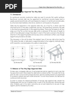Design of Irregular Slabs | PDF