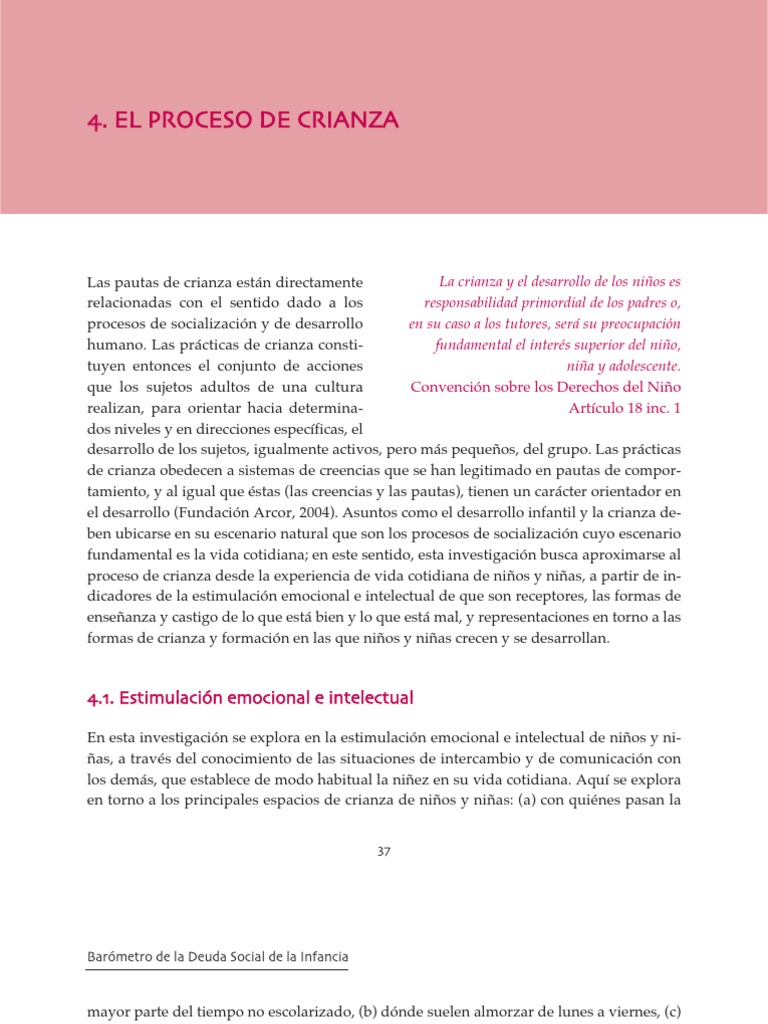 El Proceso de Crianza | PDF | Adultos | Socialización