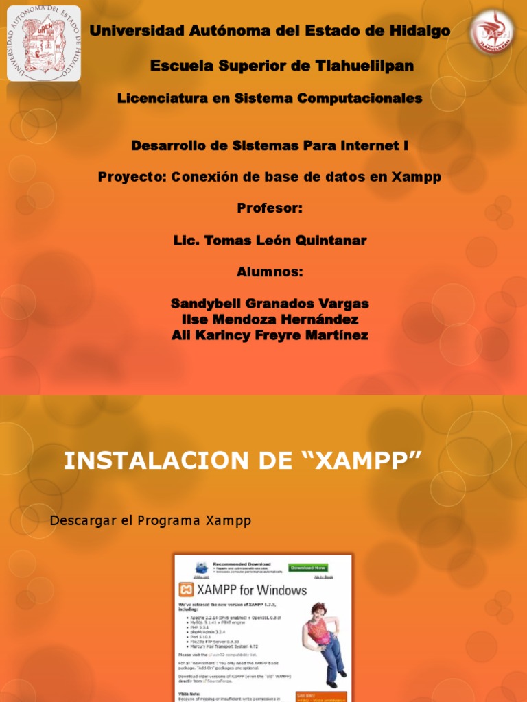 XAMPP | PDF | Tabla (base de datos) | Point and Click