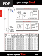 Anchor Bolt Template Matrix Guide | PDF | Anchor | Screw