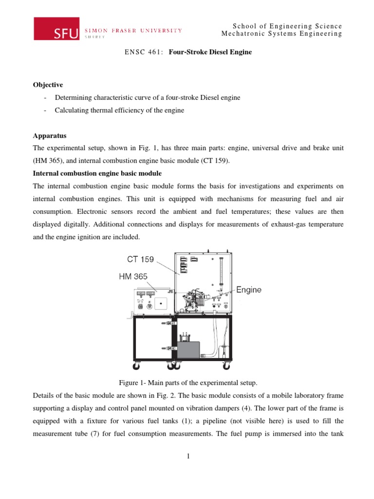 Determining the Characteristic Curve and Thermal Efficiency of a Four ...