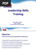 Supervisory Skills Training Module | PDF | Leadership | Performance Appraisal