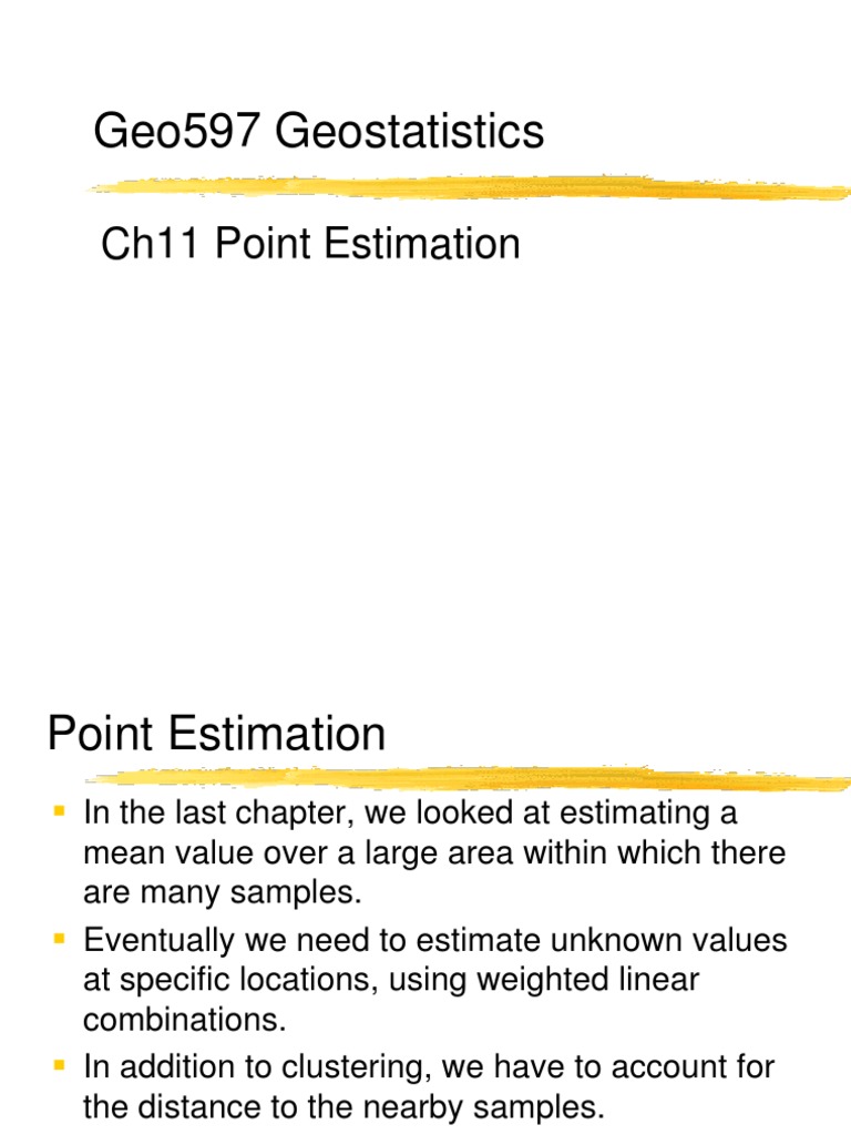 Ch11 Point Estimation | PDF