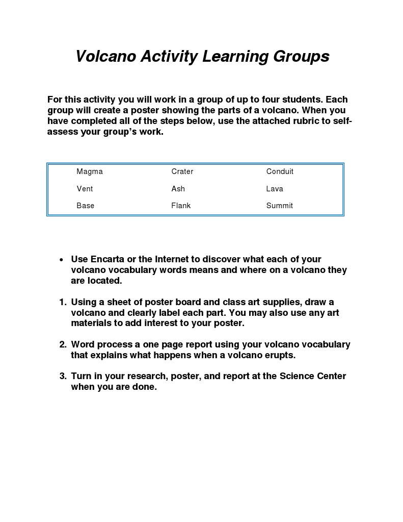 Volcano Activity | PDF