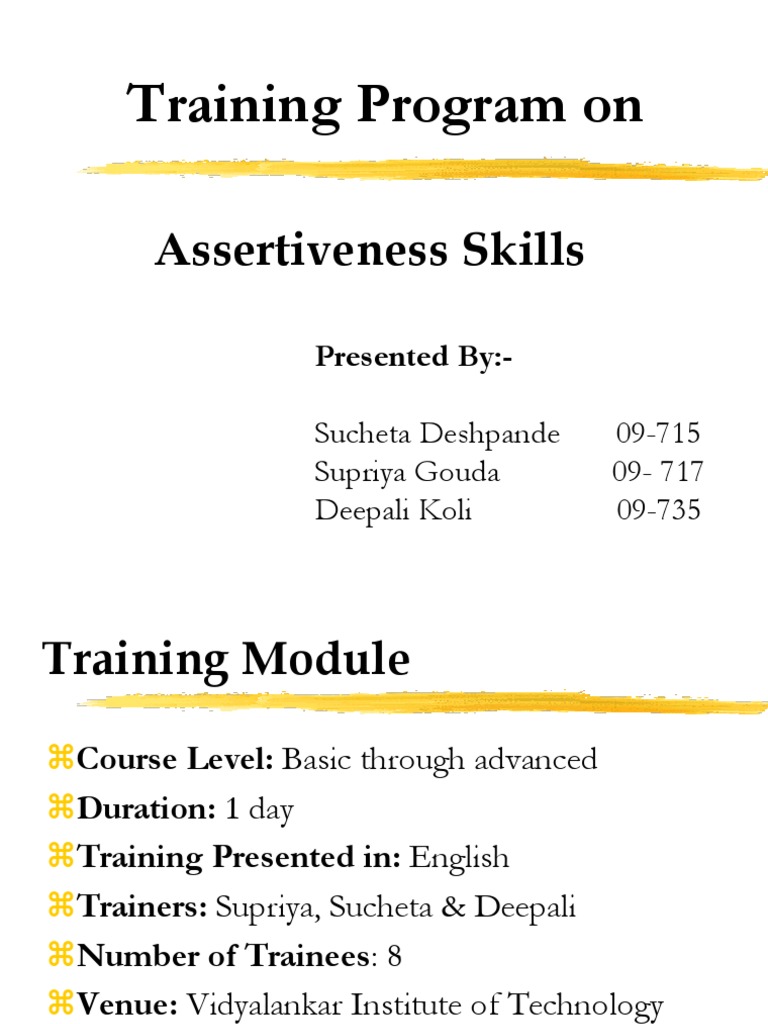 Assertive Communication | PDF | Nonverbal Communication | Semiotics