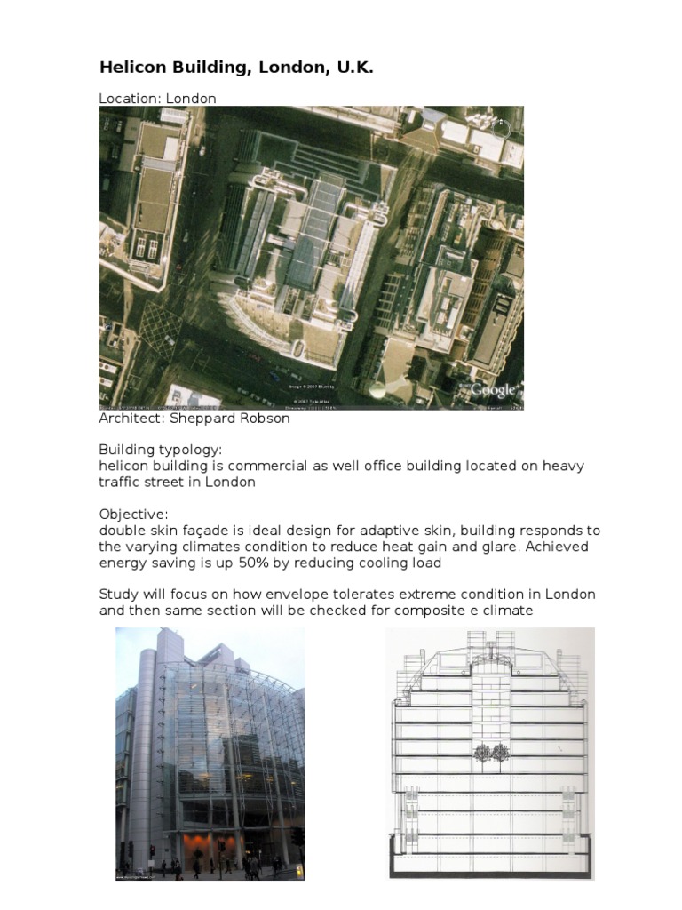 Helicon Building: Energy-Efficient Design | PDF | Art | Technology ...