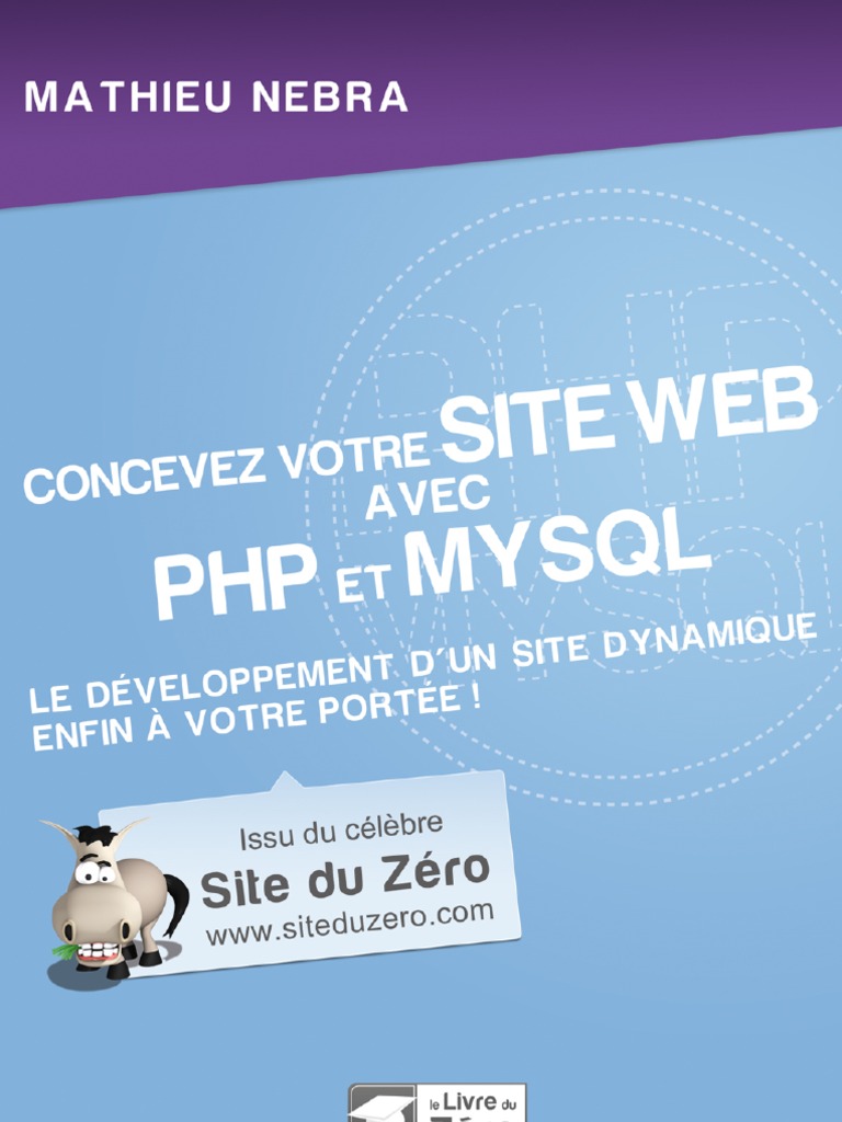 Concevez Votre Vite Web Avec PHP Et MySQL | PDF