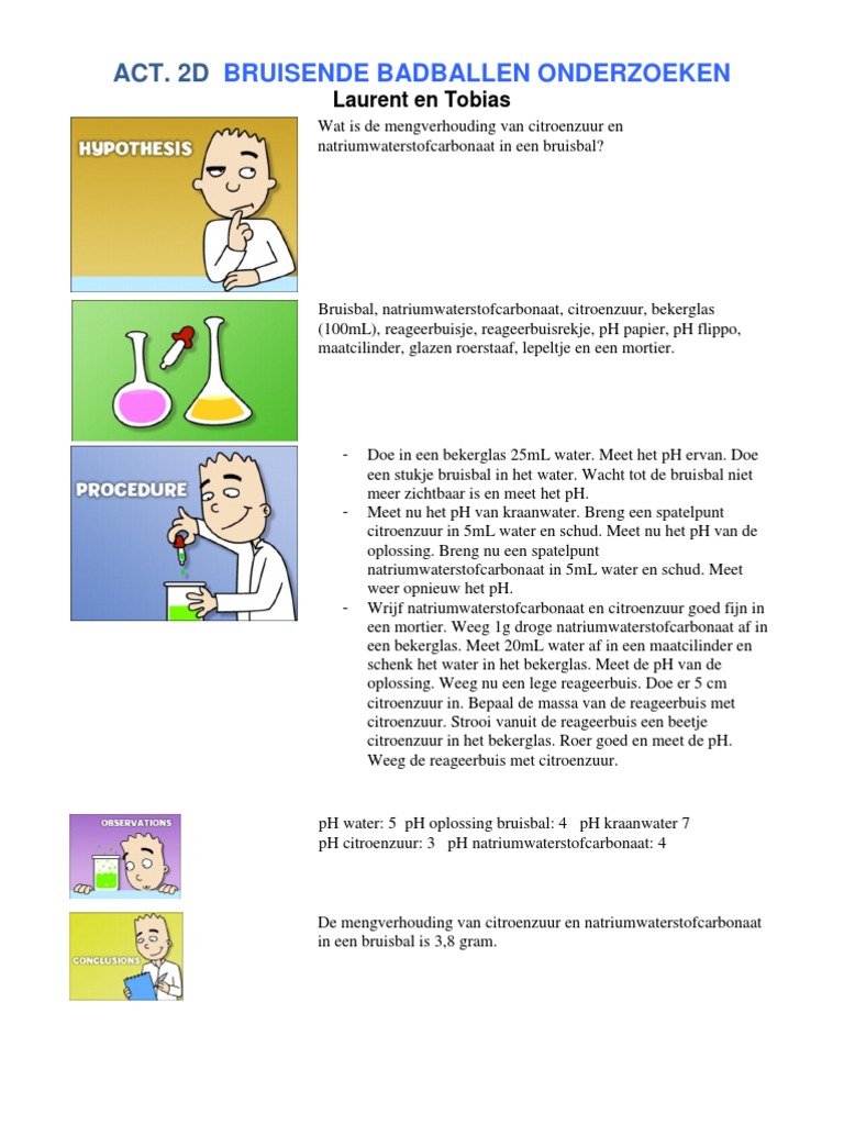 Scheikunde Verslag | PDF