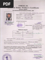 IBR Welder Qualification Regulations | PDF | Welding | Construction