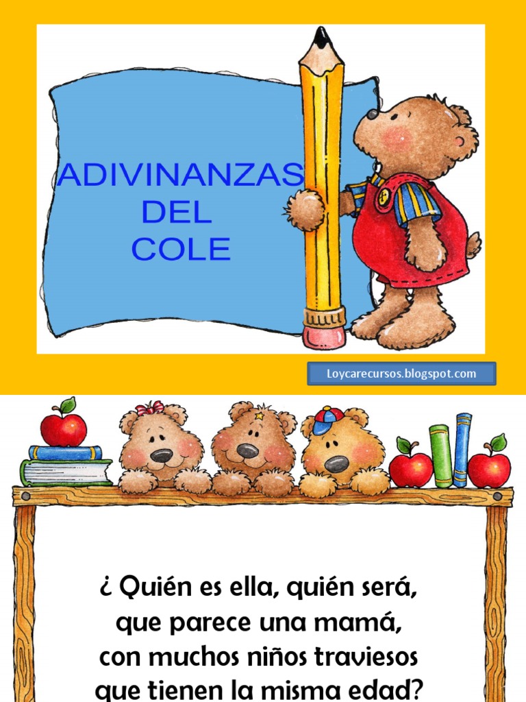 Power Point Adivinanzas Cati | PDF