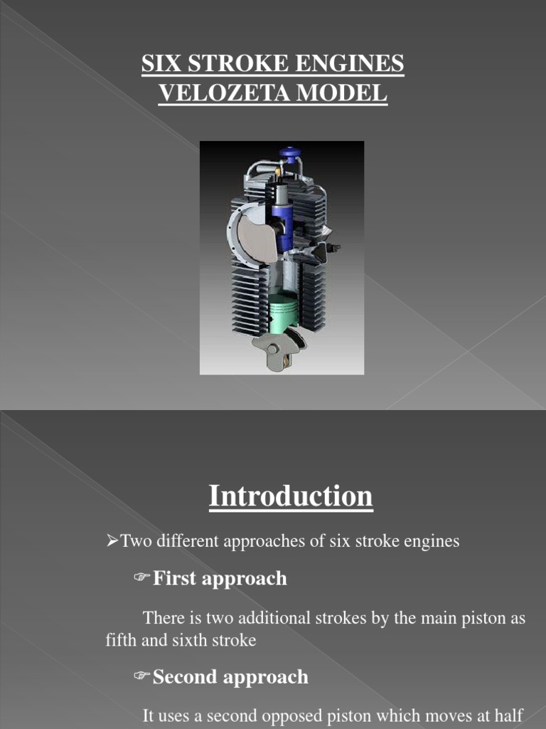 Six Stroke Engine | PDF | Internal Combustion Engine | Engine Technology