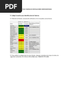 Codigos de Colores para Tuberias | PDF | Amarillo | Verde