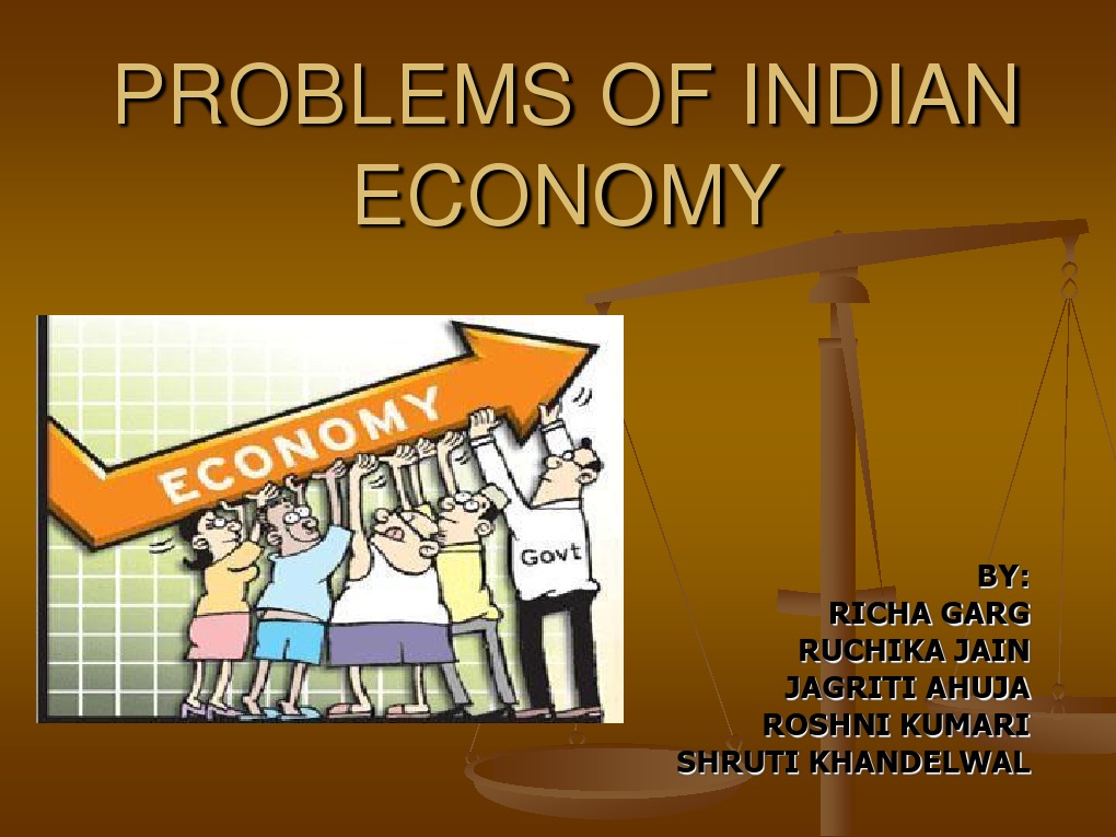 Problems of Indian Economy, PPT | PDF | Economy Of India | Deficit Spending