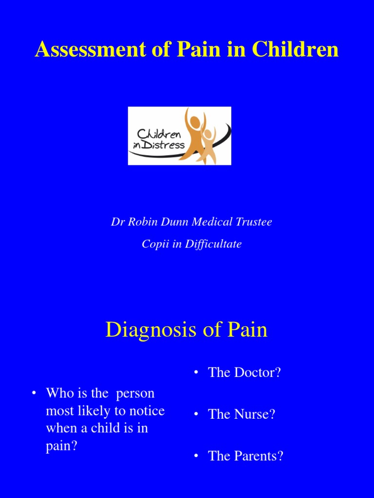Pediatric Pain Assessment Guide | PDF | Pain Management | Pain