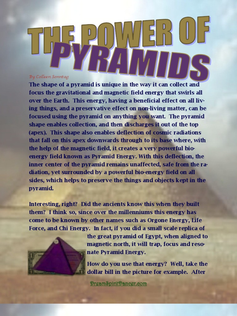 Power of The Pyramid | PDF | Physical Sciences | Physics