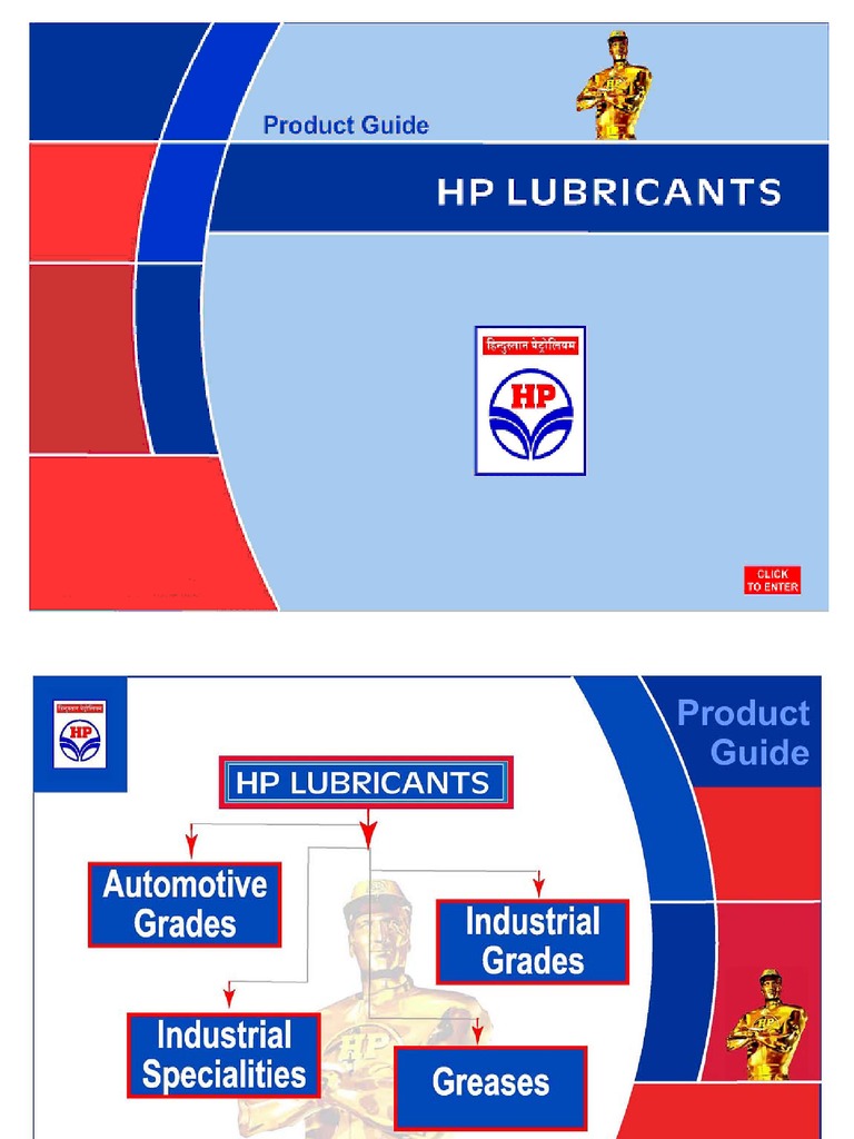 HP Lubes Guide | PDF | Motor Oil | Mechanical Engineering