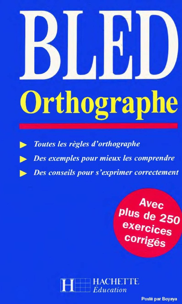 Bled Orthographe Grammaire PDF | PDF