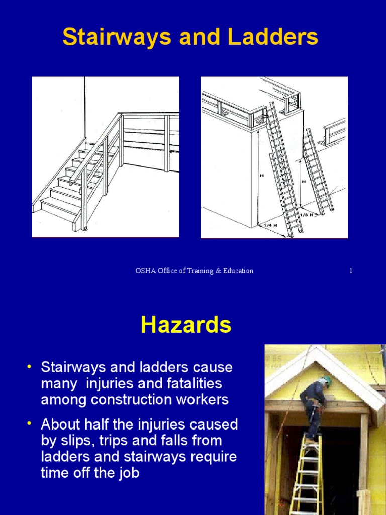 Education Health and Safety LADDER SAFETY Docs06 | PDF | Ladder | Stairs