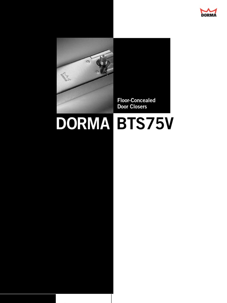 BTS75V Lo - 1 08 | PDF | Door | Valve